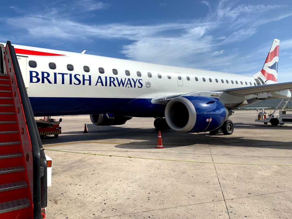 British Airways Embraer 190 Business Class Ibiza to London City Review ...