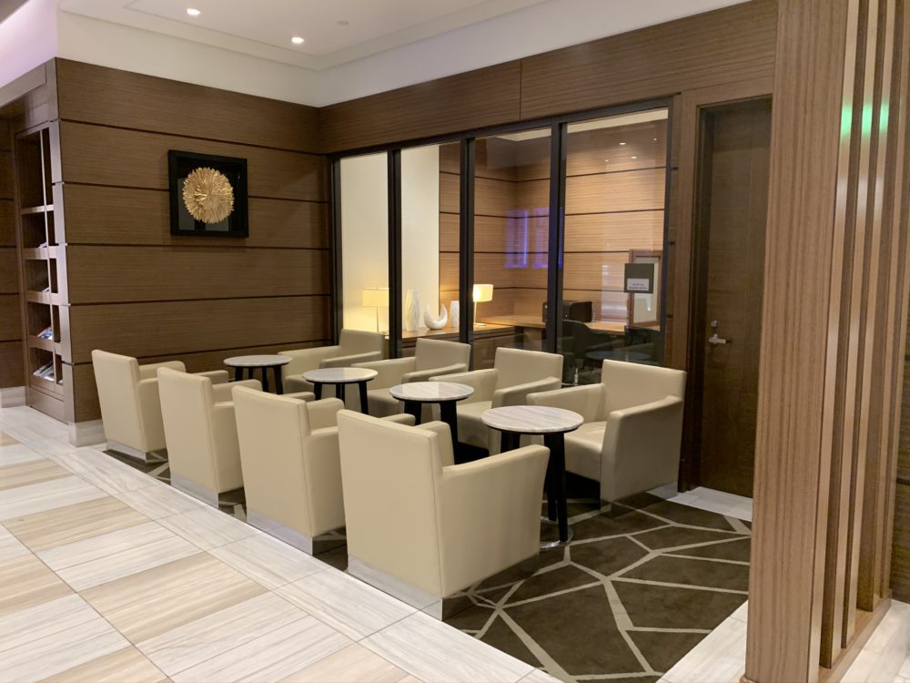 Ahlan Business Class Lounge Dubai Airport Review - BoardingGroup.One