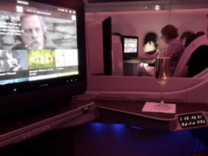 Qatar Airways A350 Business Class Singapore to Doha Review ...