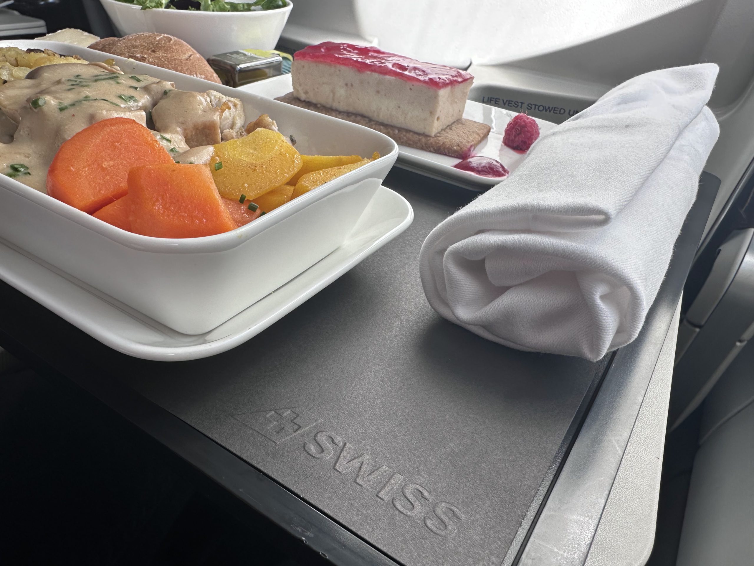 Swiss A220 Business Class Zurich to Vilnius Review - BoardingGroup.One