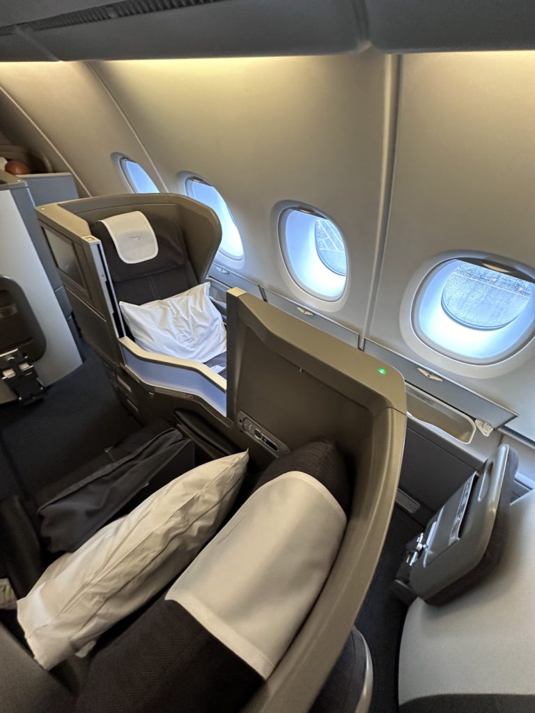 British Airways A380 Business Class London to Dallas Review ...