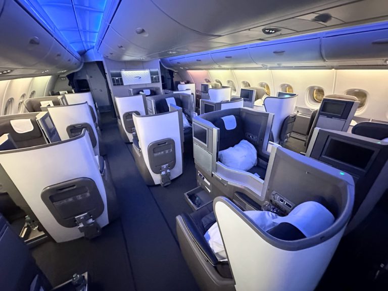 British Airways A380 Business Class London to Dallas Review ...